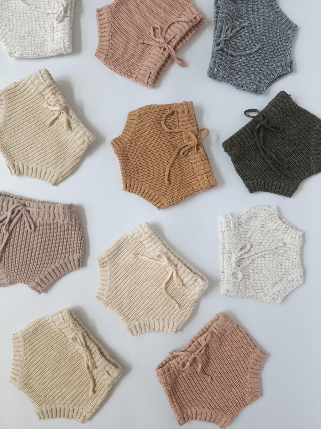 Chunky Knit Ribbed Bloomer – Olive and Cradle